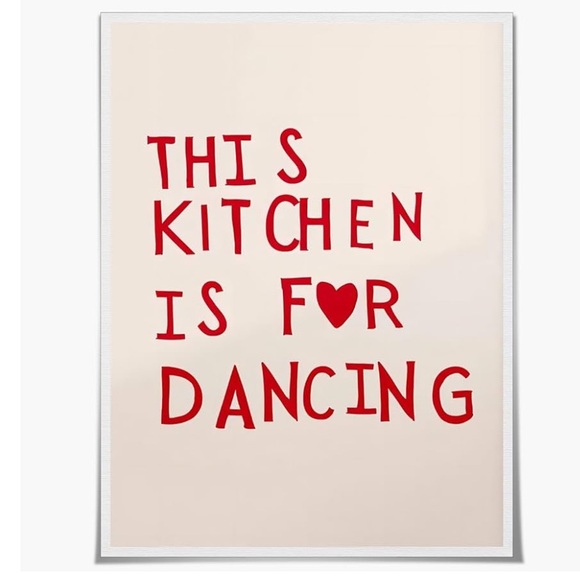 Jlws | Wall Decor | Jlws This Kitchen Is For Dancing Hanging Sign ...